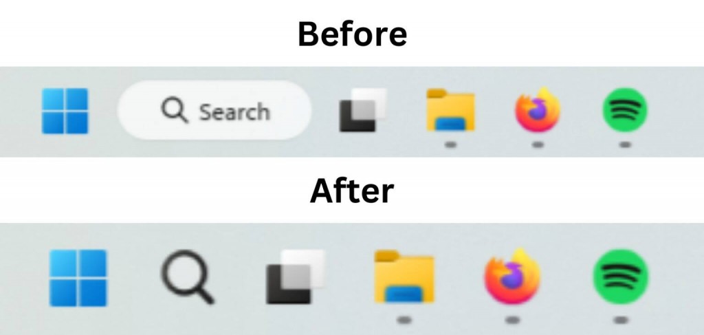 Don't like the new wide search bar on Windows 11? Here's how to get the ...